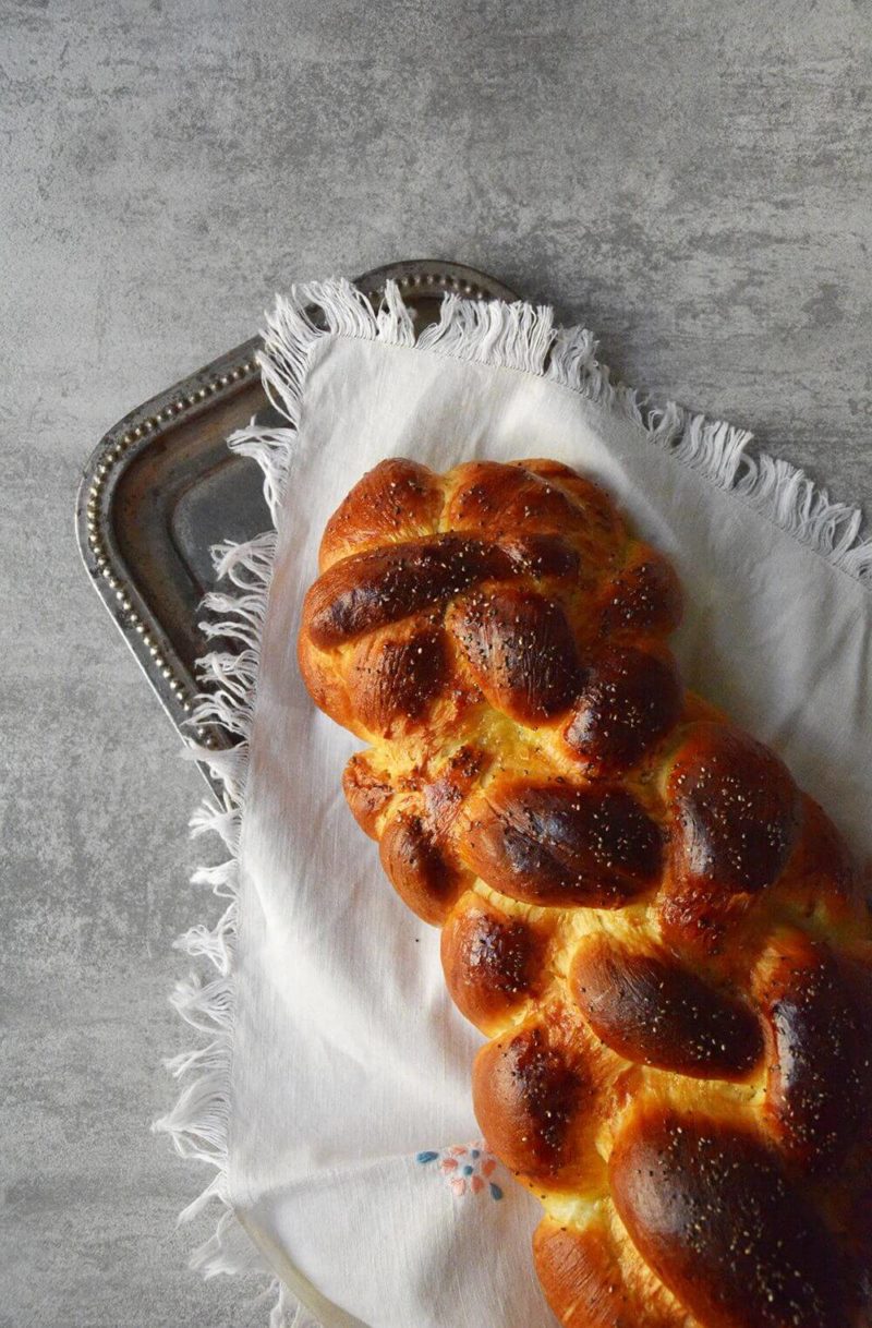 Receta de pan Challah o Jaláh - Mari Cocinillas