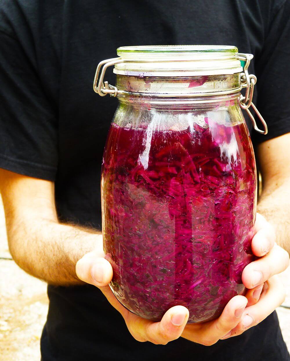 COMO HACER CHUCRUT DE COL MORADA Y ALGA KOMBU - Mari Cocinillas