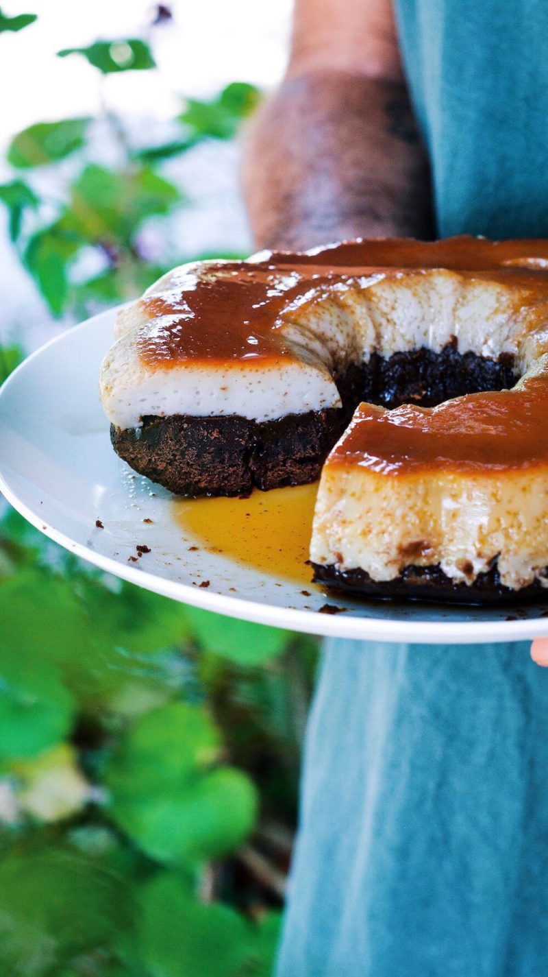 CHOCOFLAN O TARTA IMPOSIBLE. UNA RECETA MÁGICA - Mari Cocinillas